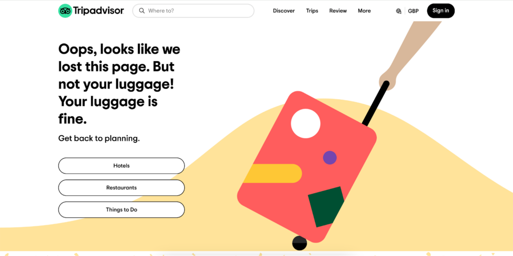 The Ultimate Guide To 404 Pages - Examples & Expert Tips | Digitaloft